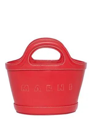 Marni Tropicalia Handheld Bag - Red