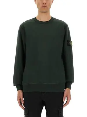Stone Island Regular Fit Sweatshirt - Green