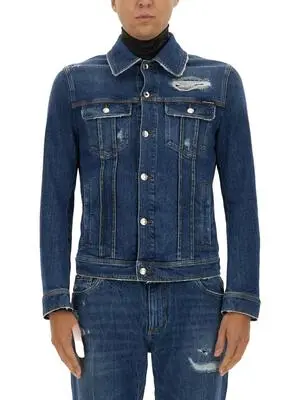Dolce & Gabbana Stretch Jacket - Denim
