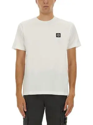 Stone Island Slim Fit T-shirt - White