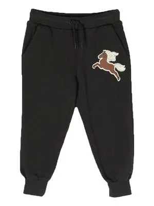 MINI RODINI Horses Sweatpants - Black