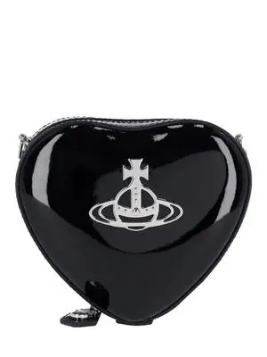 VIVIENNE WESTWOOD Louise Heart Mini Bag - Black