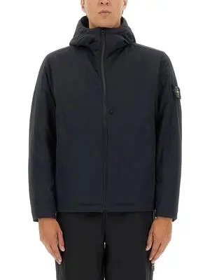 Stone Island Micro Twill Jacket - Blue