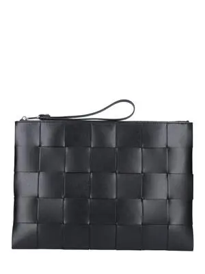 Bottega Veneta Intrecciato Pouch - Black