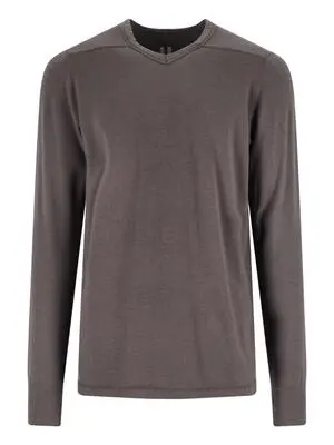 Rick Owens Thermal' T-shirt - Brown