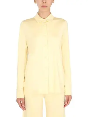 JIL SANDER Oversize Fit Shirt - Yellow