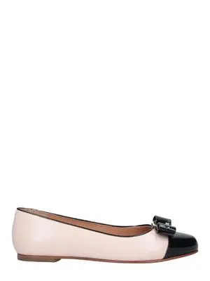 FERRAGAMO Vara Ballet Flats Black