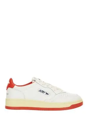 AUTRY X MAISON KITSUNÉ Medalist Low Sneakers - White