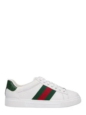 Gucci Ace Low-top Sneakers - White