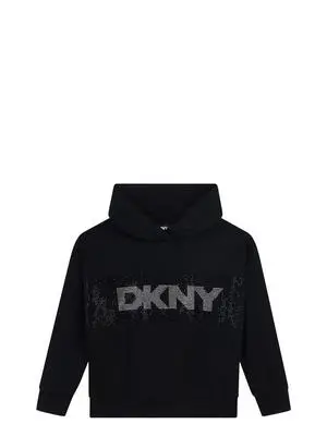 Dkny Hooded Sweatshirt - Black