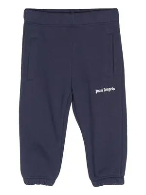 Palm Angels Logo Sweatpants - Blue