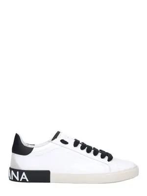 Dolce & Gabbana Vintage Portofino Sneakers - White