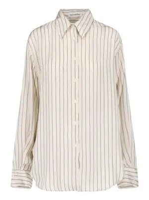 THE FRANKIE SHOP Peri Striped Shirt