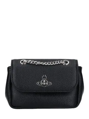 VIVIENNE WESTWOOD Small Logo Handbag - Black