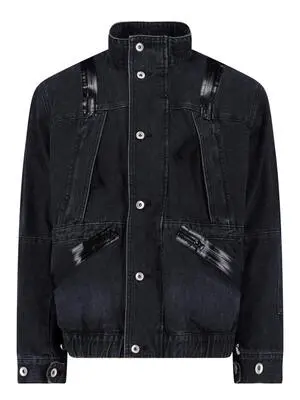 Sacai Denim Jacket - Black