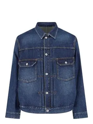 Sacai Denim Jacket - Blue