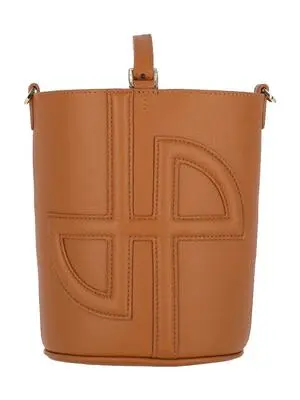 PATOU Jp' Small Bucket Bag - Brown