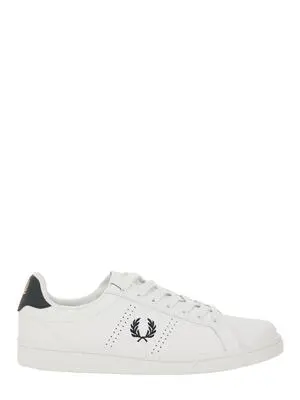 Fred Perry Leather Sneakers - White