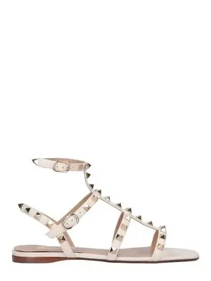 VALENTINO Rockstud Leather Sandals