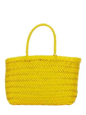 Dragon Diffusion Flat Gora Mini Bag Yellow