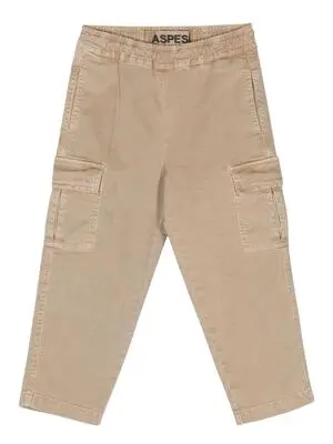 Aspesi Wide Leg Cargo Pants - Beige
