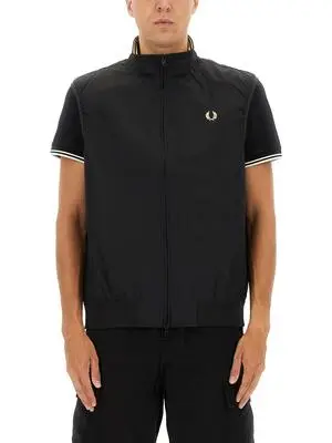 Fred Perry Brentham Vest - Black