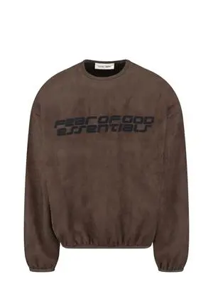 C.P. COMPANY Logo Sweatshirt Brown