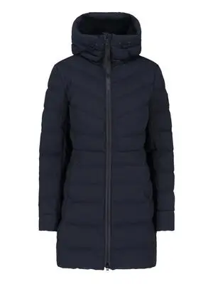 Canada Goose Clair Label Quilted Coat - Black