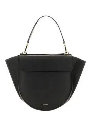 WANDLER Hortensia Medium Bag - Black