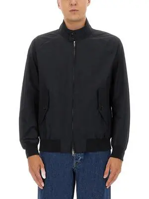 BARACUTA G9 Harrington Jacket Blue