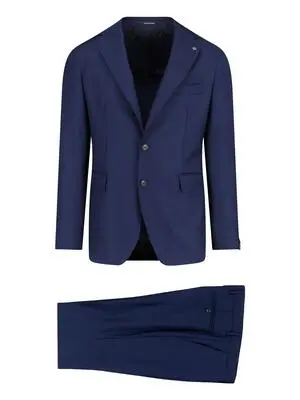 LARDINI Single-breasted Suit - Blue