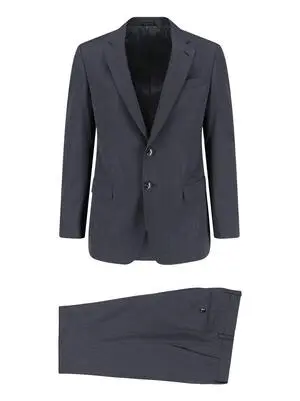 LARDINI Single-breasted Suit - Gray