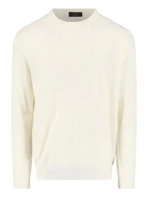 Stone Island Virgin Wool Sweater Cream