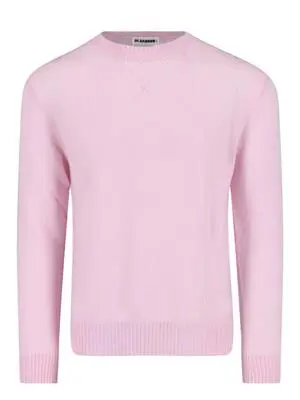 JIL SANDER Virgin Wool Sweater - Pink