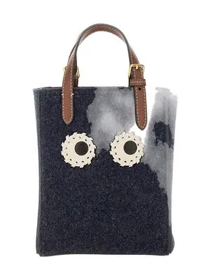 ANYA HINDMARCH Mini Eyes Tote - Blue