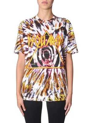 Dsquared2 Tie & Dye Print T-shirt - Multicolour
