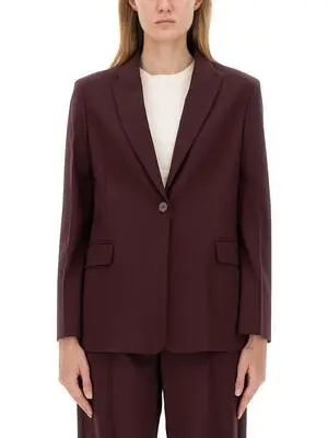 ALYSI Tailored Jacket - Bordeaux