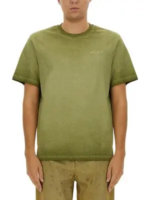 MSGM T-shirt With Logo - Green