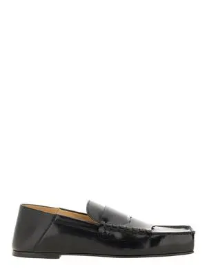 Jacquemus Mocassin Carre Loafers - Black
