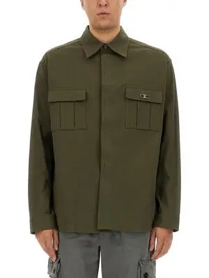 Dolce & Gabbana Shirt With Pockets - Green
