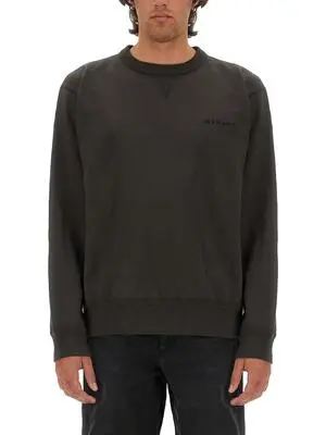 MARANT Sweatshirt With Logo - Black
