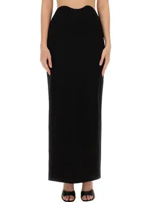 Staud Petunia Maxi Skirt - Black