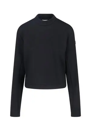 Moncler X Ee72 Edward Enninful Crewneck Sweatshirt - Black
