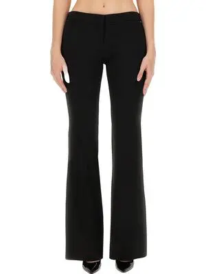 Moschino Crepe Pants - Black