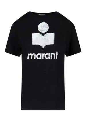 Isabel Marant Printed 'zewel' T-shirt - Black