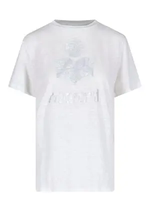 Isabel Marant Printed 'zewel' T-shirt - White