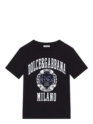 Dolce & Gabbana Short Sleeve T-shirt - Blue