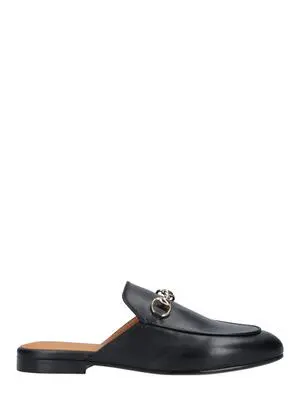 Gucci Princetown Leather Mules - Black