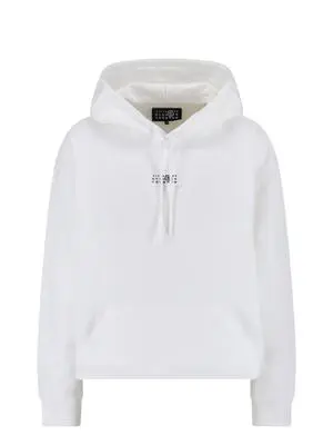 MAISON MARGIELA Numeric Hoodie White