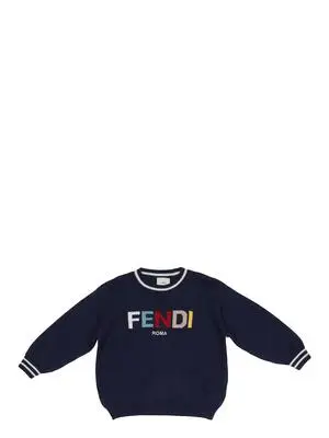 Fendi Roma Knit Pullover - Multicolour